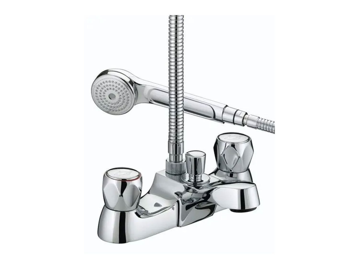 Burtons | Standard 2 Tap Bath/Shower Mixer in Chrome